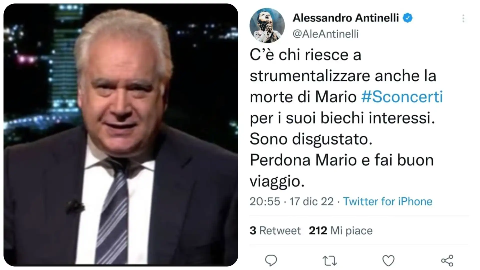 Morte Mario Sconcerti, acido scontro tra giornalisti della Rai