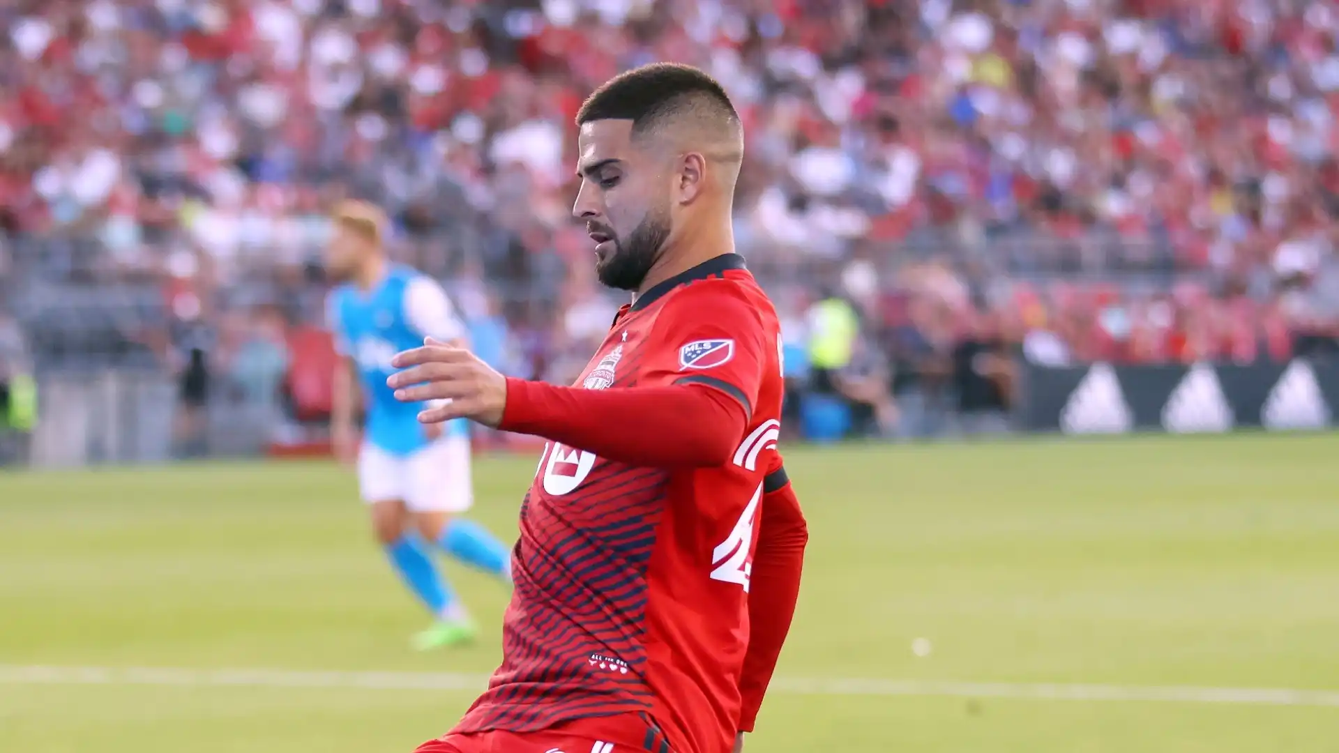 Insigne: brutto infortunio e mani sul volto